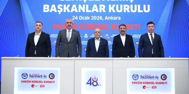 GENİŞLETİLMİŞ BAŞKANLAR KURULUMUZ YAPILDI – Hizmet-İş Sendikası